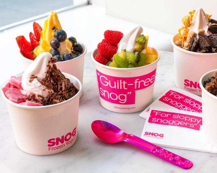 Snog Frozen Yogurt (Borough) Menu Deals & Prices - London Delivery ...