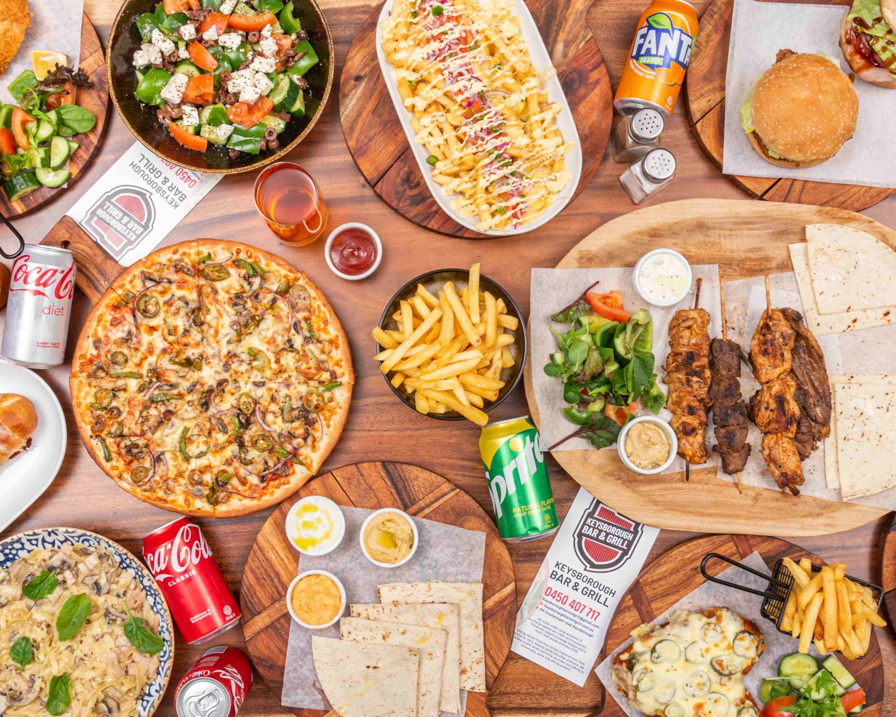 Order Keysborough bar and grill | Menu & Prices | Melbourne Delivery ...