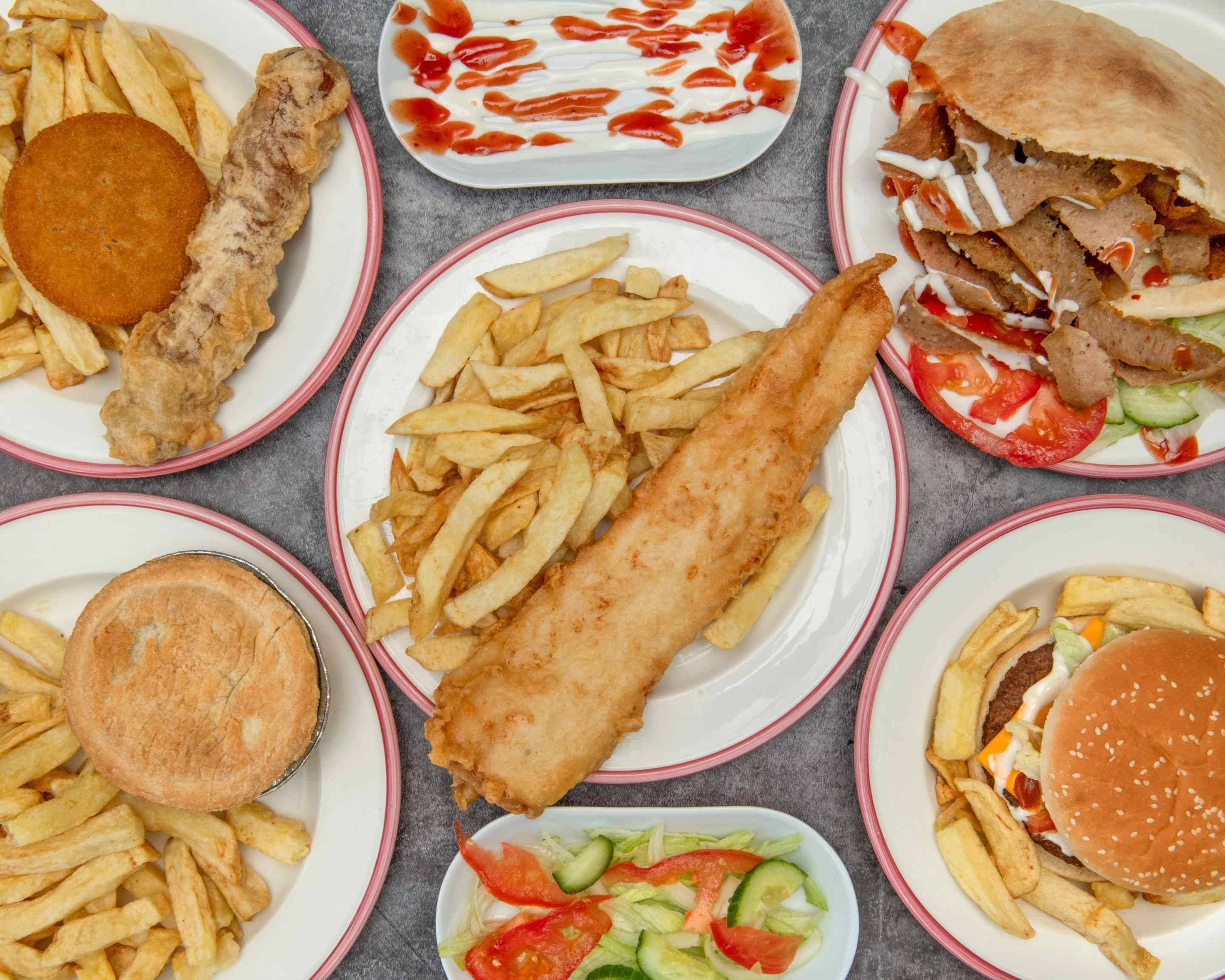 Caspian Fish Bar Menu & Prices - South West, UK Delivery - Order with ...