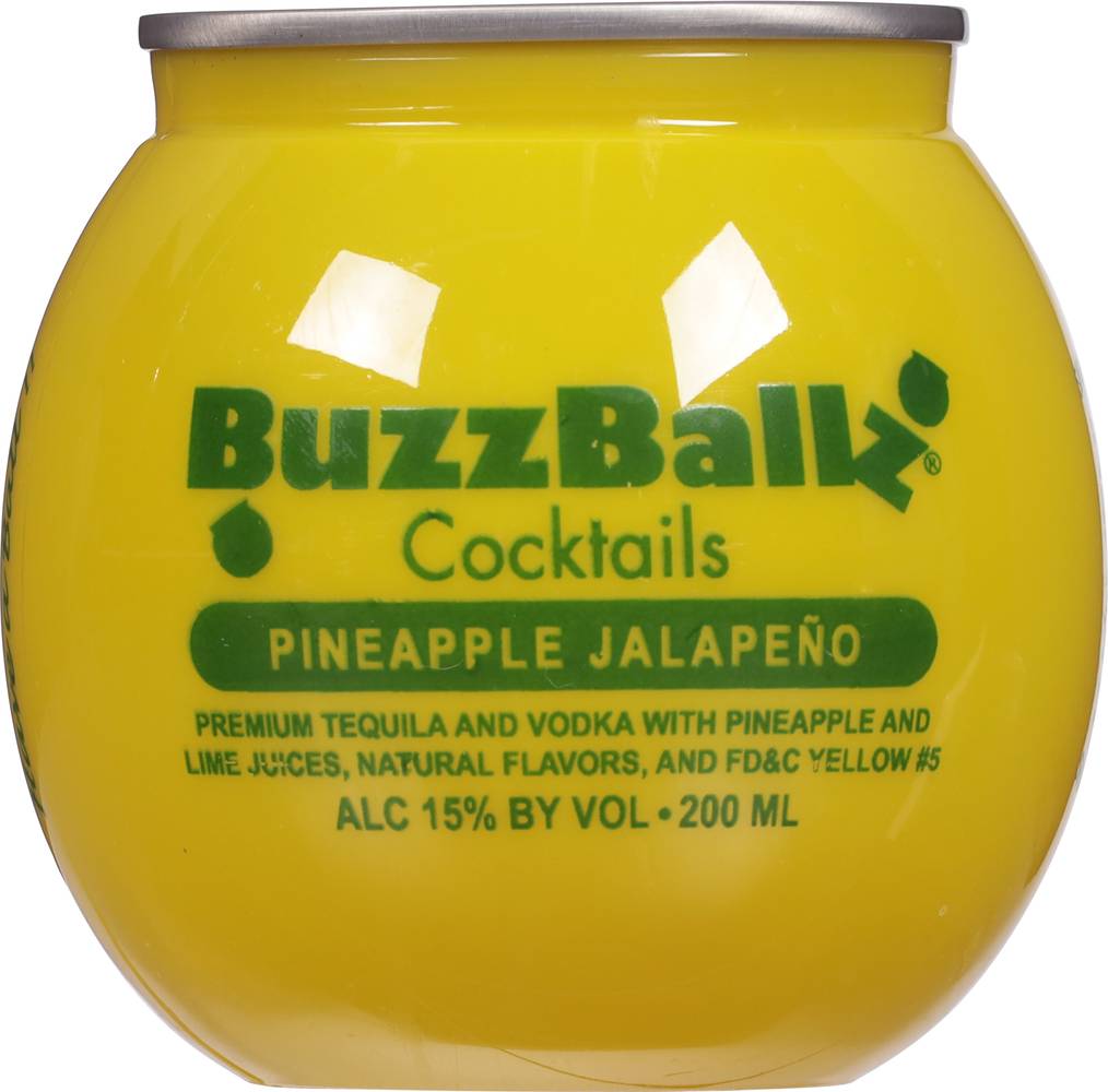 7-Eleven - BuzzBallz Cocktails, Pineapplejalapeno (200 ml) - Delivery ...