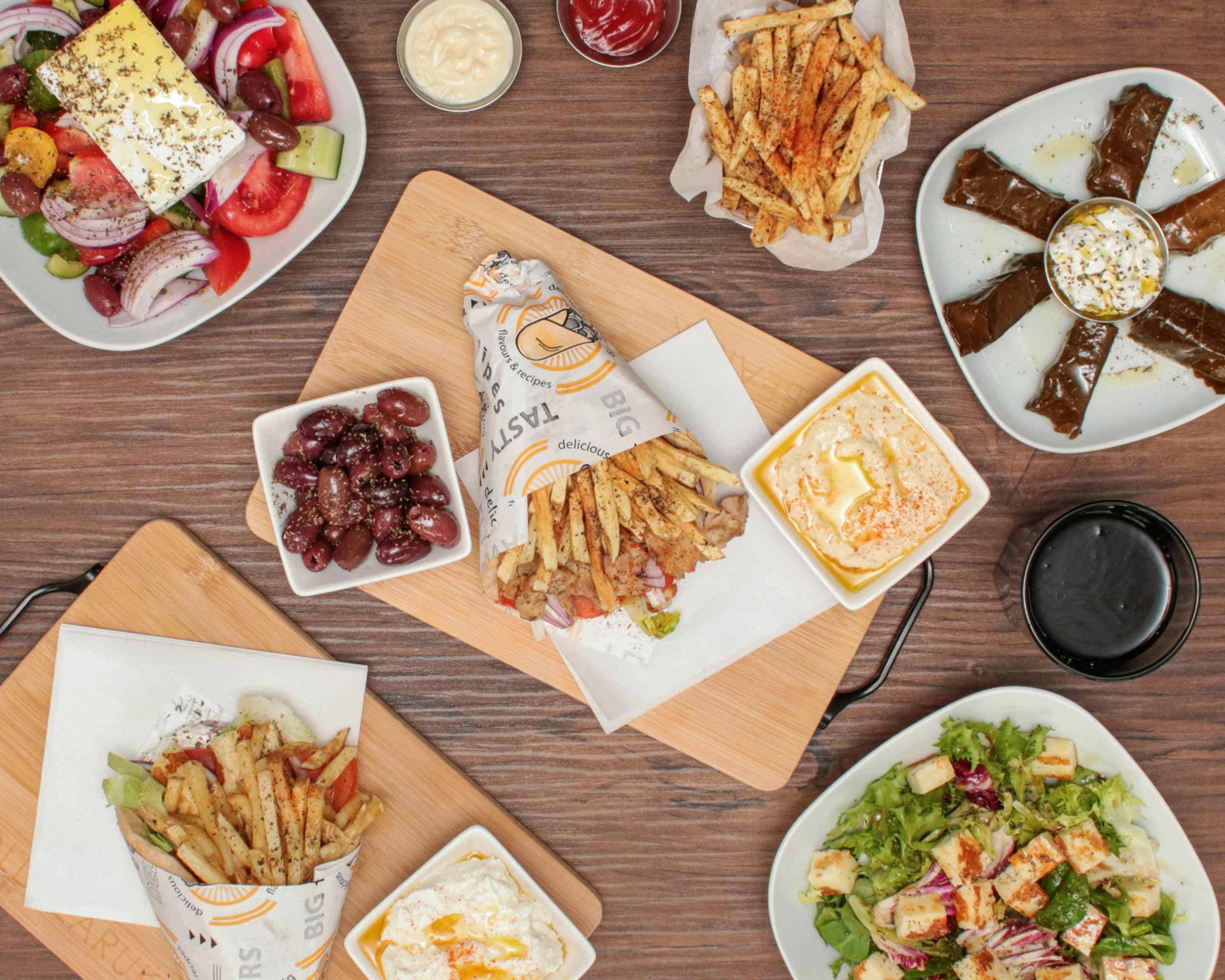 BIG GYROS Menu Deals & Prices - Salford Delivery - Order with Uber Eats