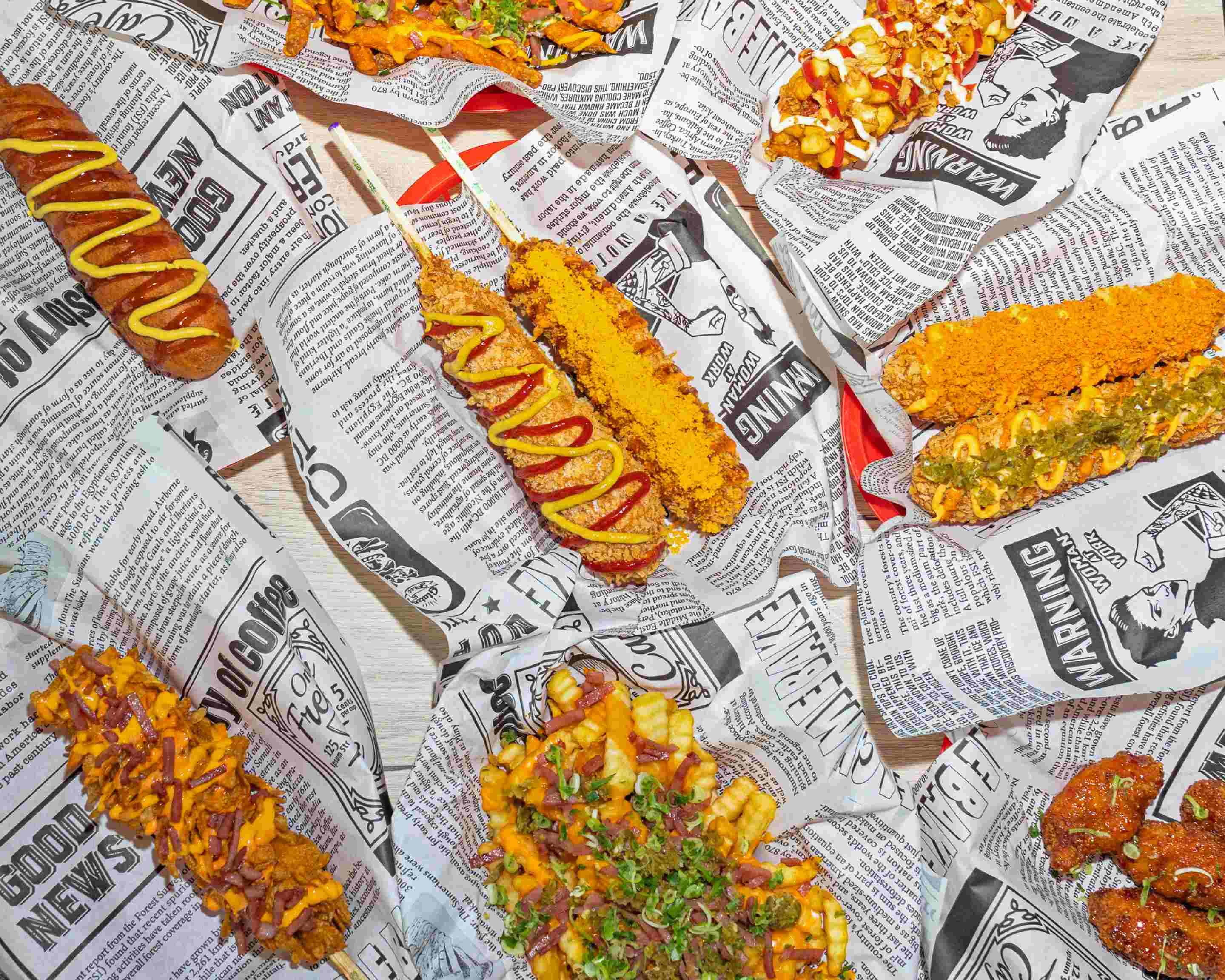 Bestel Kirbie Corndogs - Menu en prijzen - Bezorging in Antwerpen ...