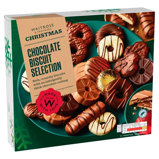 Waitrose & Partners Christmas Chocolate Biscuit Selection Delivery Near ...