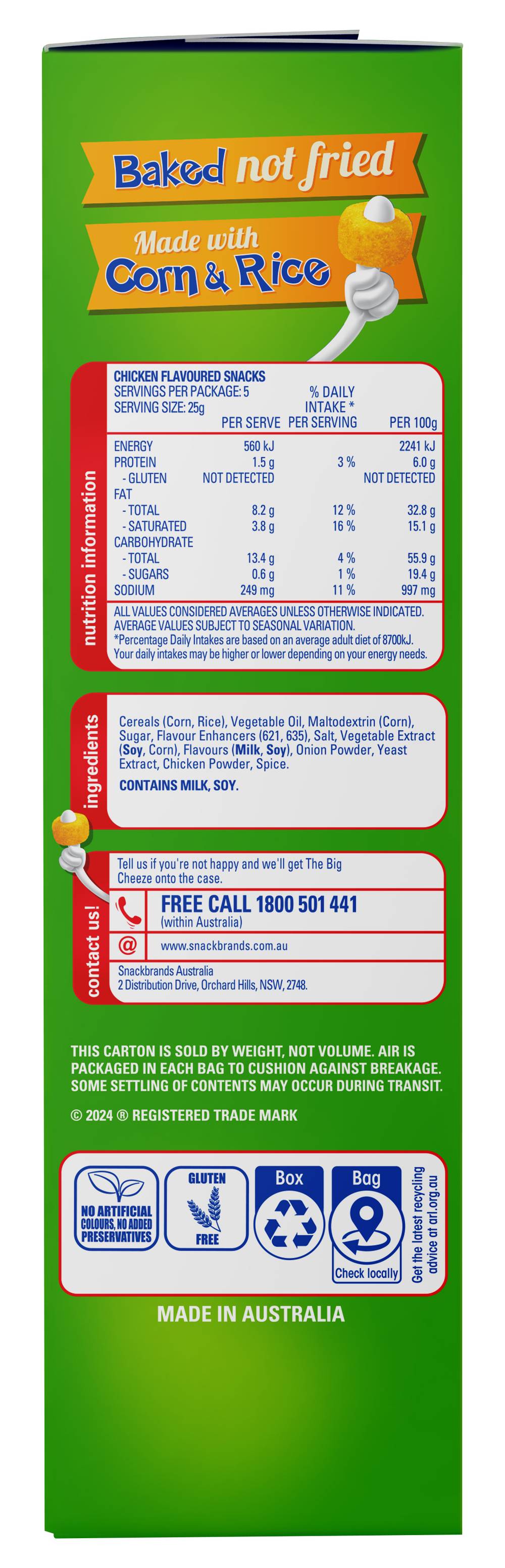 Cheezels Finger-Licious Fun Snacks Delivery Near Me | Order Online ...