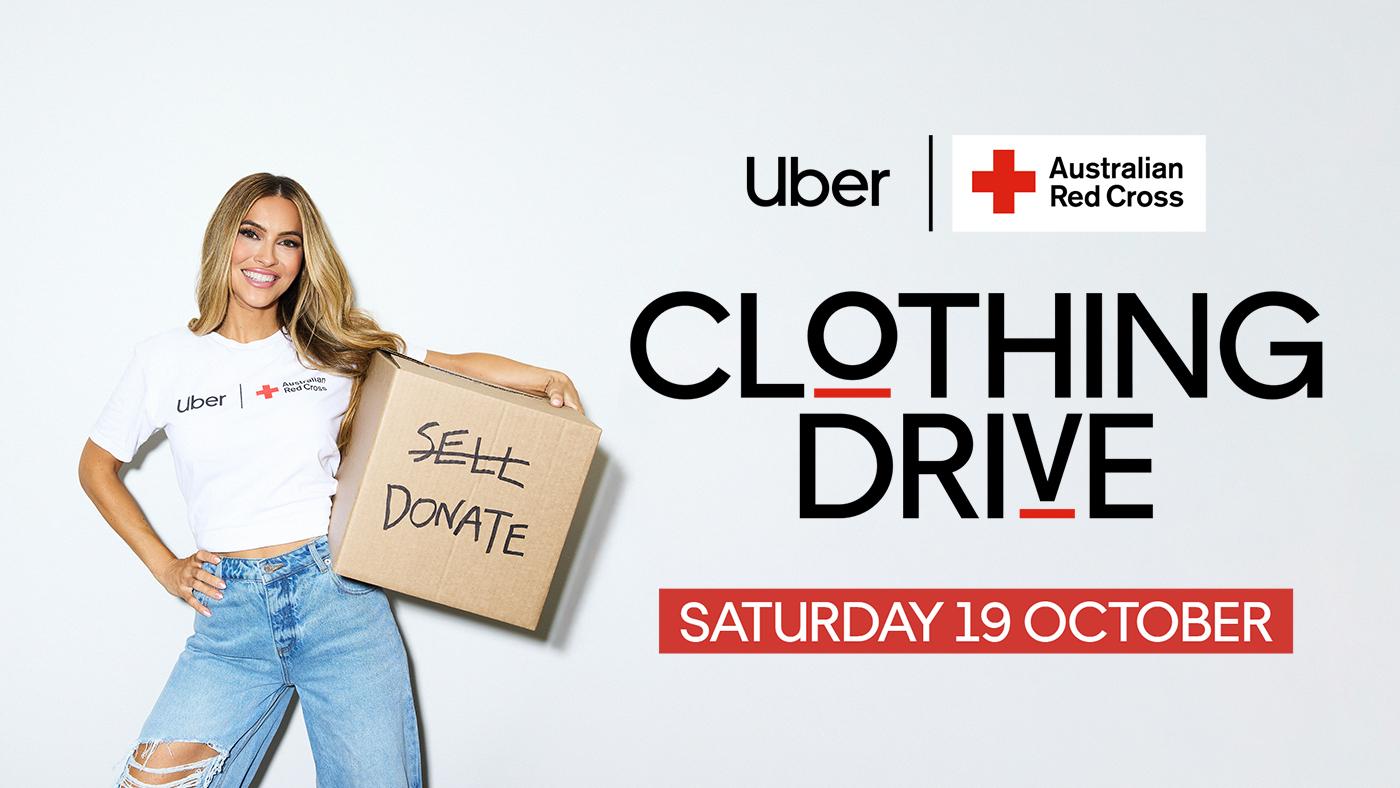 Thanks for helping deliver the Uber x Red Cross Clothing Drive