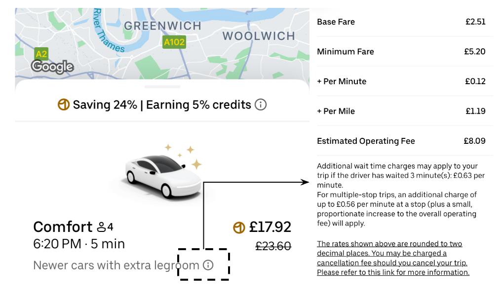 Understanding Your Upfront Fare: When It Can Change and What Extra Fees ...