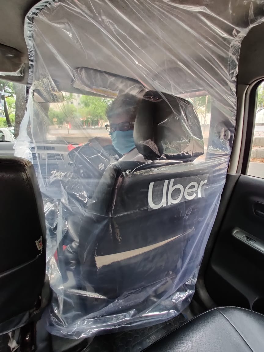 Uber to install safety screens in 40,000 cars for safer rides