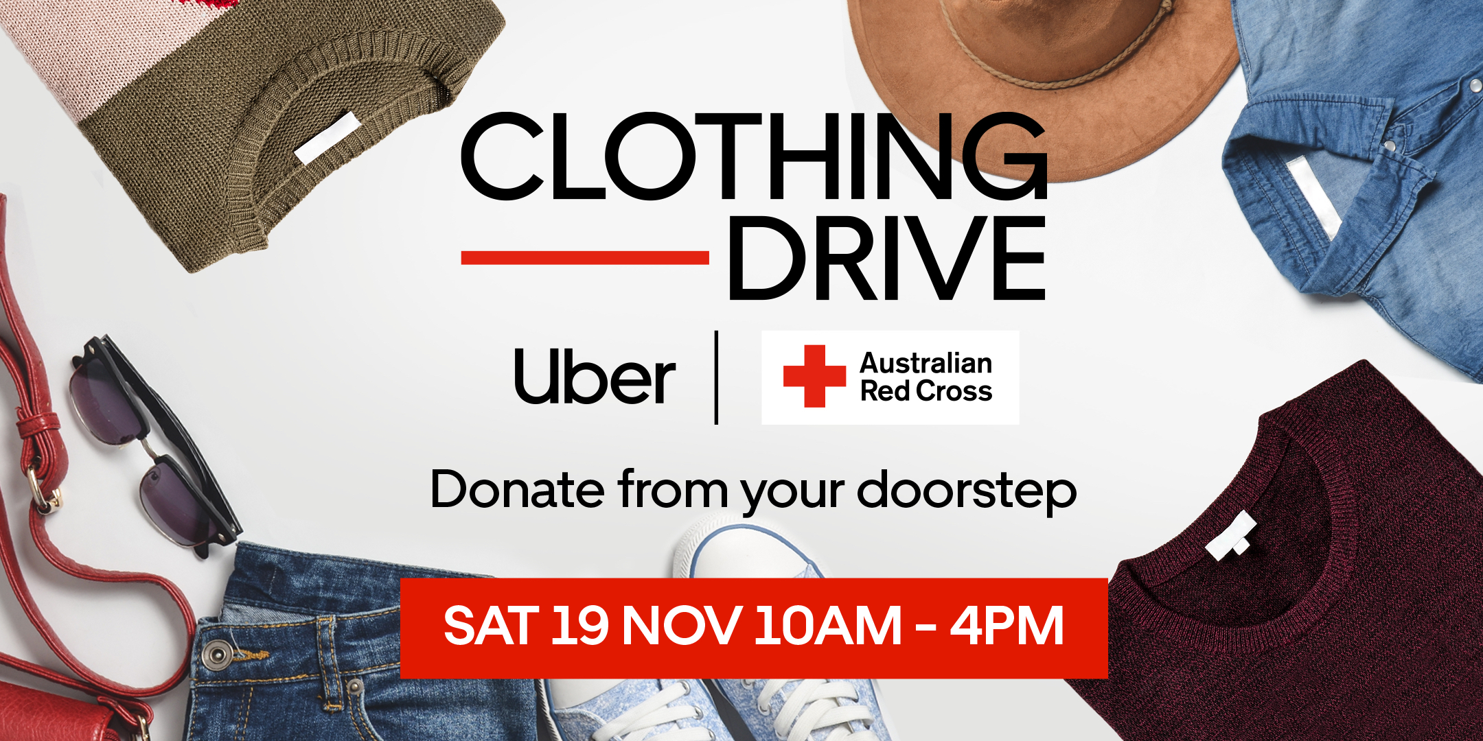 The Uber x Red Cross Clothing Drive is back!