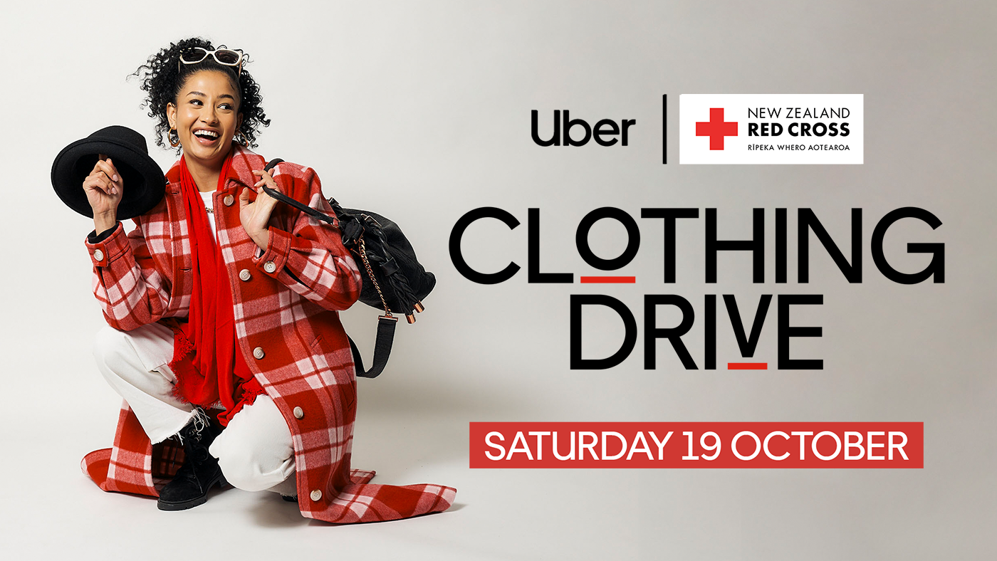 Thanks for helping deliver the Uber x Red Cross Clothing Drive